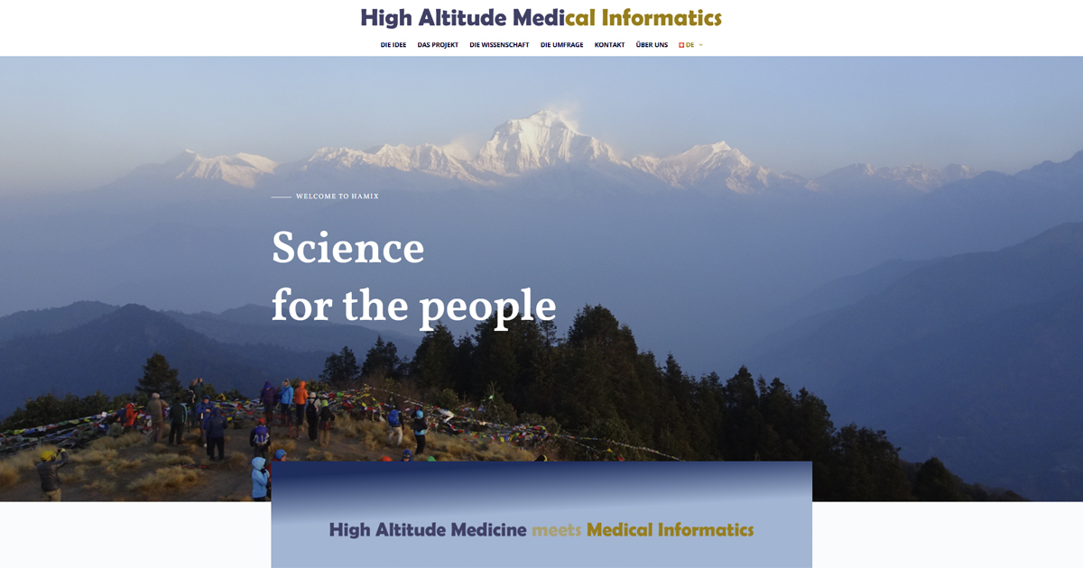 The app for high altitudes | HAMIX